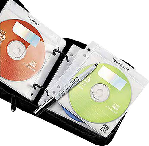 Best Buy: Case Logic ProSleeve II 50 Double Sided CD Sleeves White PSR-100