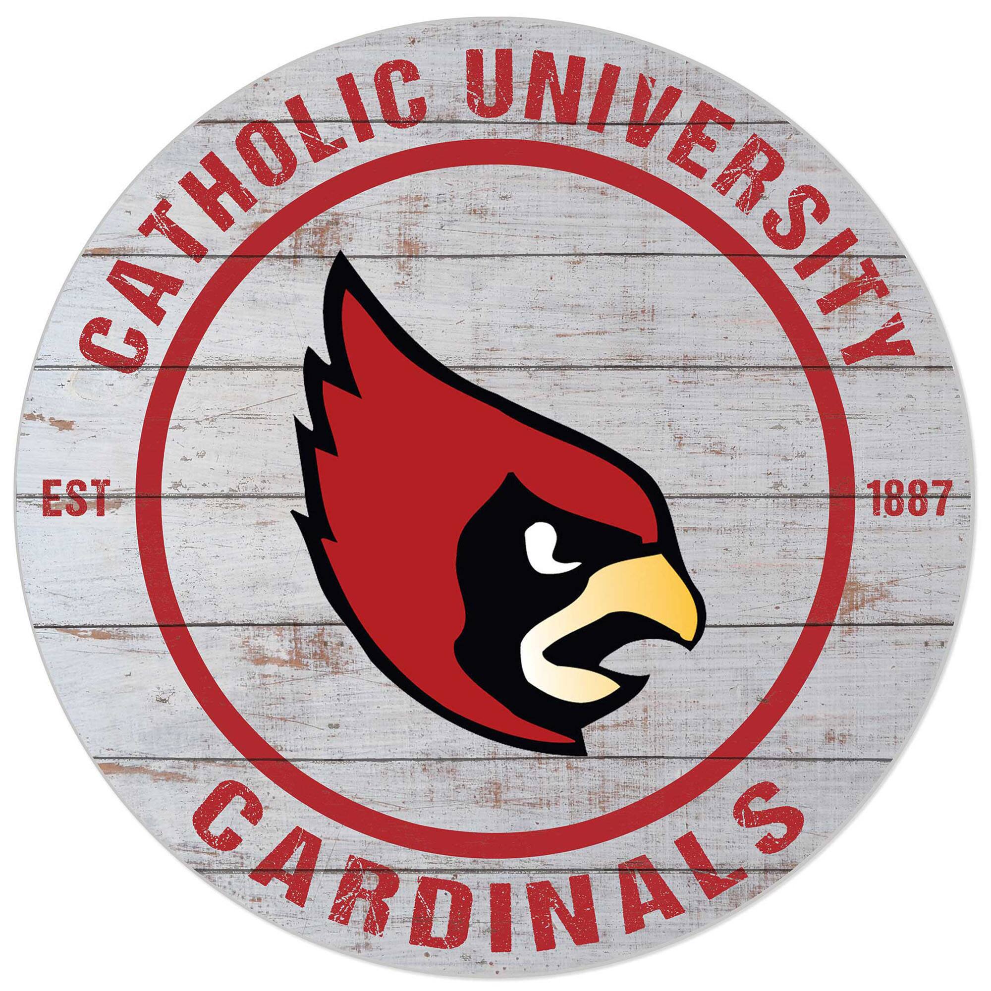 Jardine - Catholic University Cardinals 20'' x 20'' Indoor/Outdoor ...