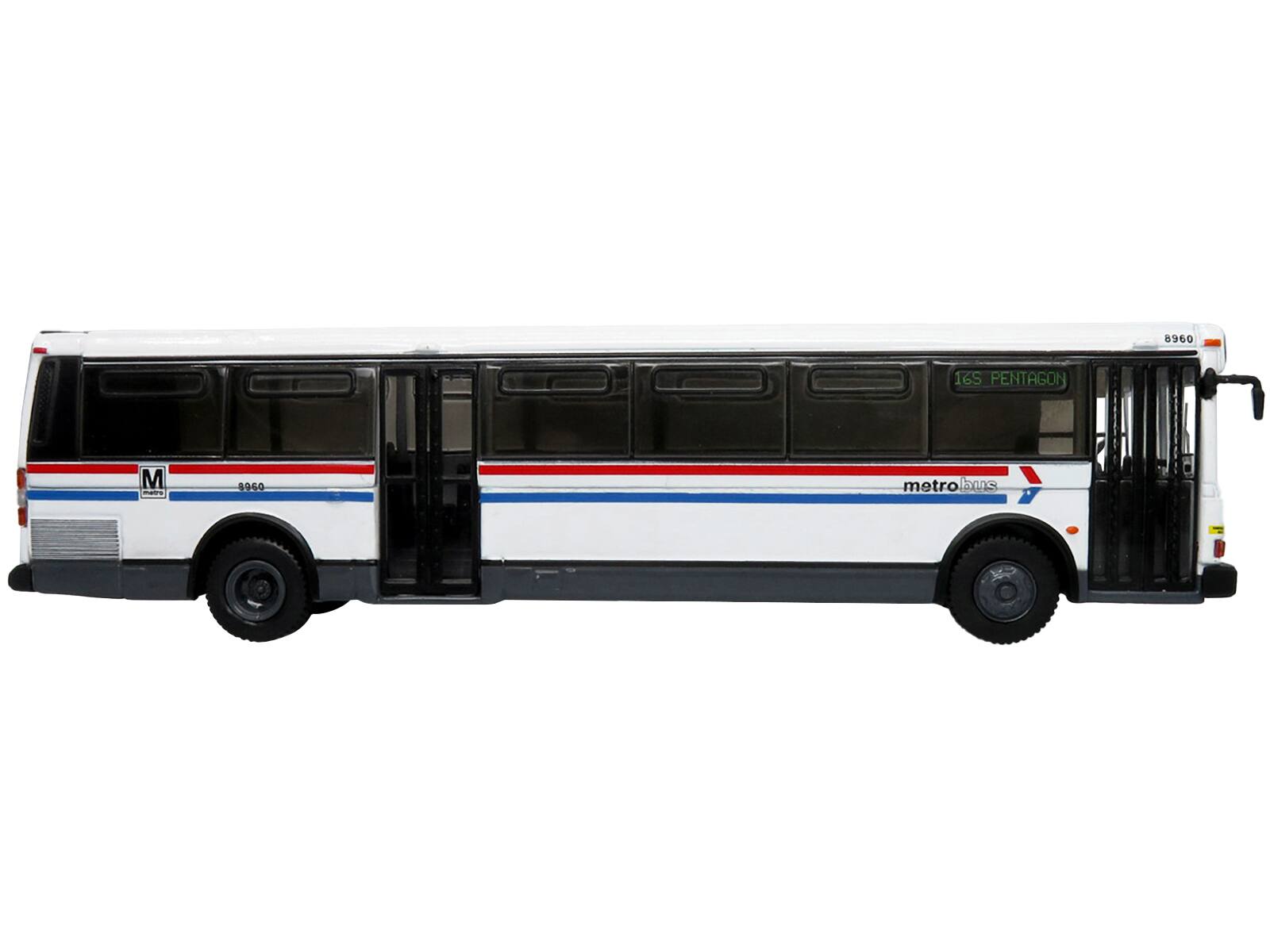 Iconic Replicas 1980 Grumman 870 Advanced Design Transit Bus WMATA ...