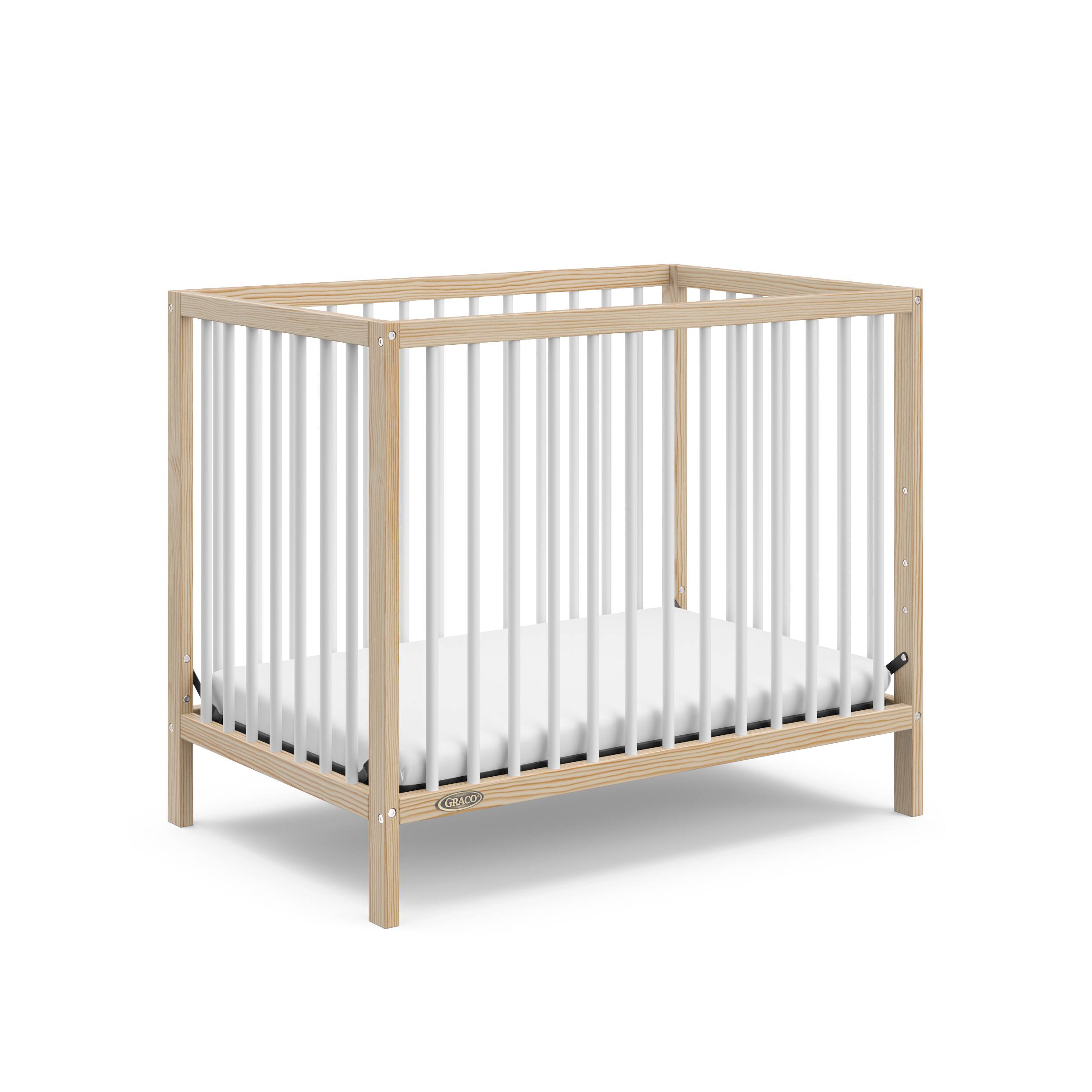 Best Buy: Graco Teddi 4-in-1 Mini Crib Natural/White 04511-215