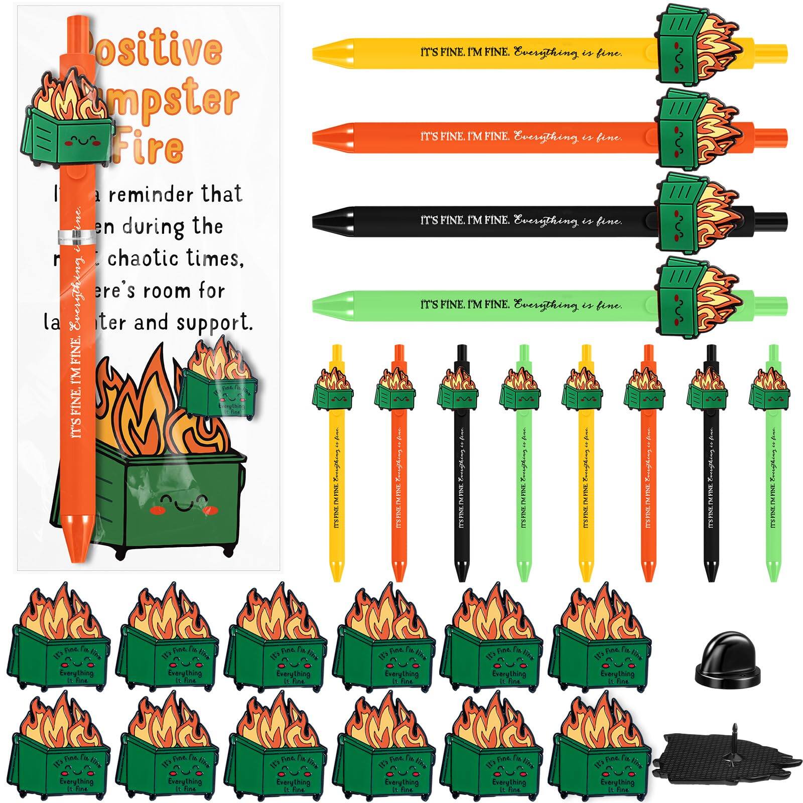 Paradigms Interiors Dumpster Fire Ballpoint Pens Bulk Appreciation ...