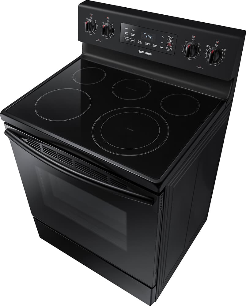 Best Buy: Samsung 5.9 Cu. Ft. Freestanding Electric Range Black NE59K3310SB