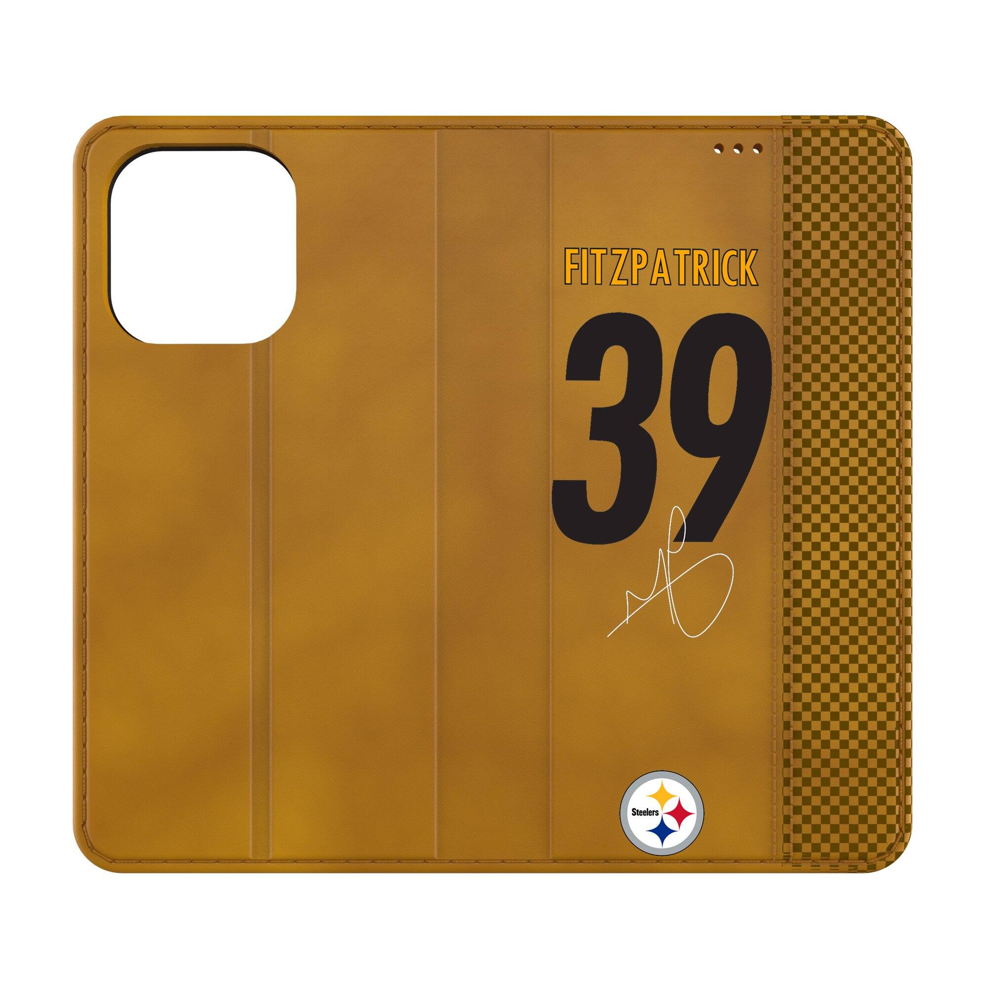 Keyscaper NFL Minkah Fitzpatrick Pittsburgh Steelers Folio iPhone Case ...