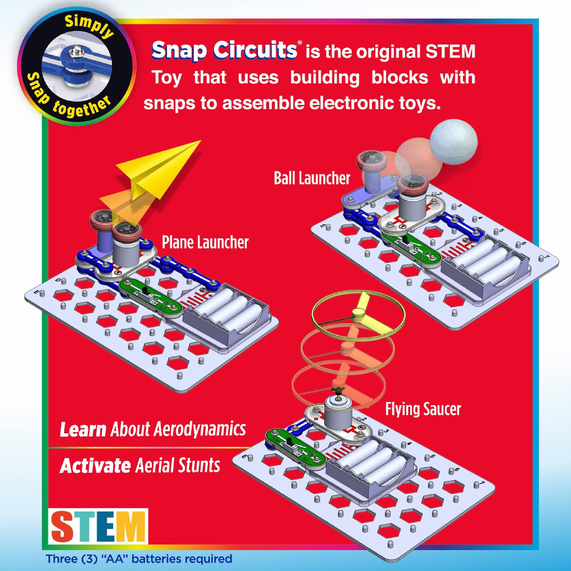 Elenco Snap Circuits: Flight Deck G0756619014289 - Best Buy