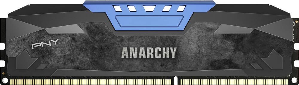 Best Buy: PNY Anarchy 8GB PC3-12800 DDR3 DIMM Desktop Memory Blue ...