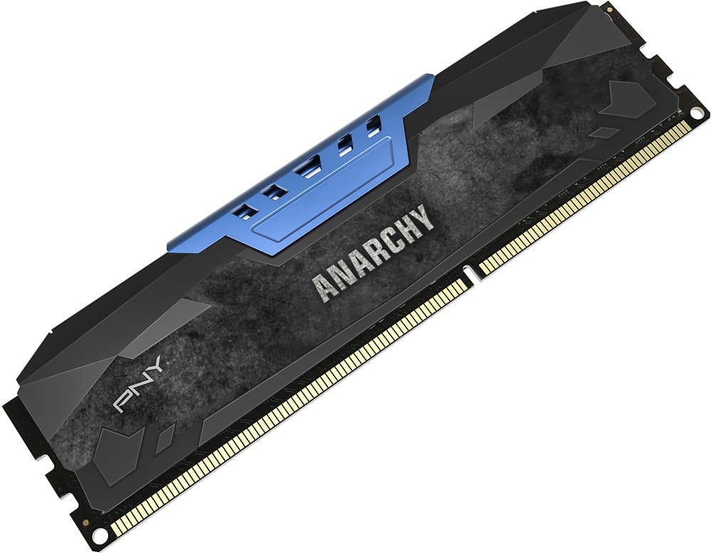 Best Buy: PNY Anarchy 8GB PC3-12800 DDR3 DIMM Desktop Memory Blue ...
