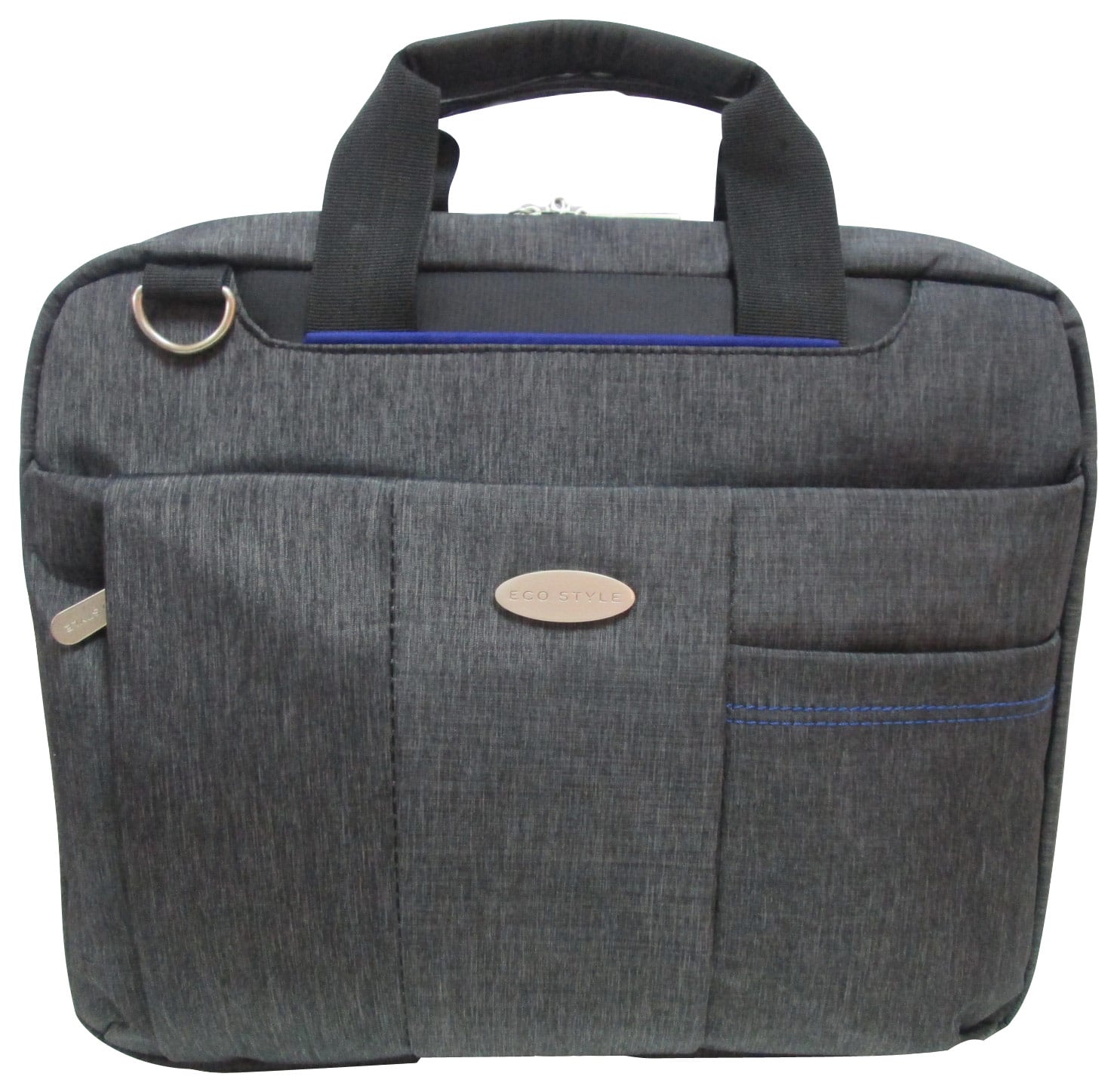 Best Buy: ECO STYLE Tech Lite Top-Loading Laptop Case Gray/Blue ETLT ...