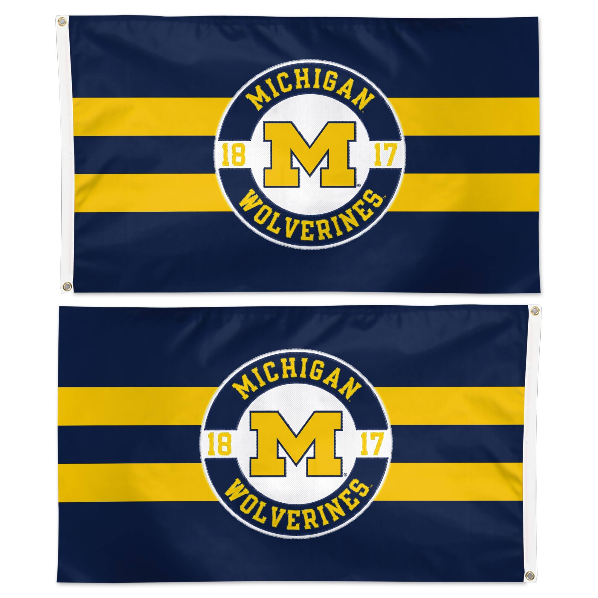 WinCraft Michigan Wolverines 3' x 5' Applique Flag Multicolor 202227549 ...