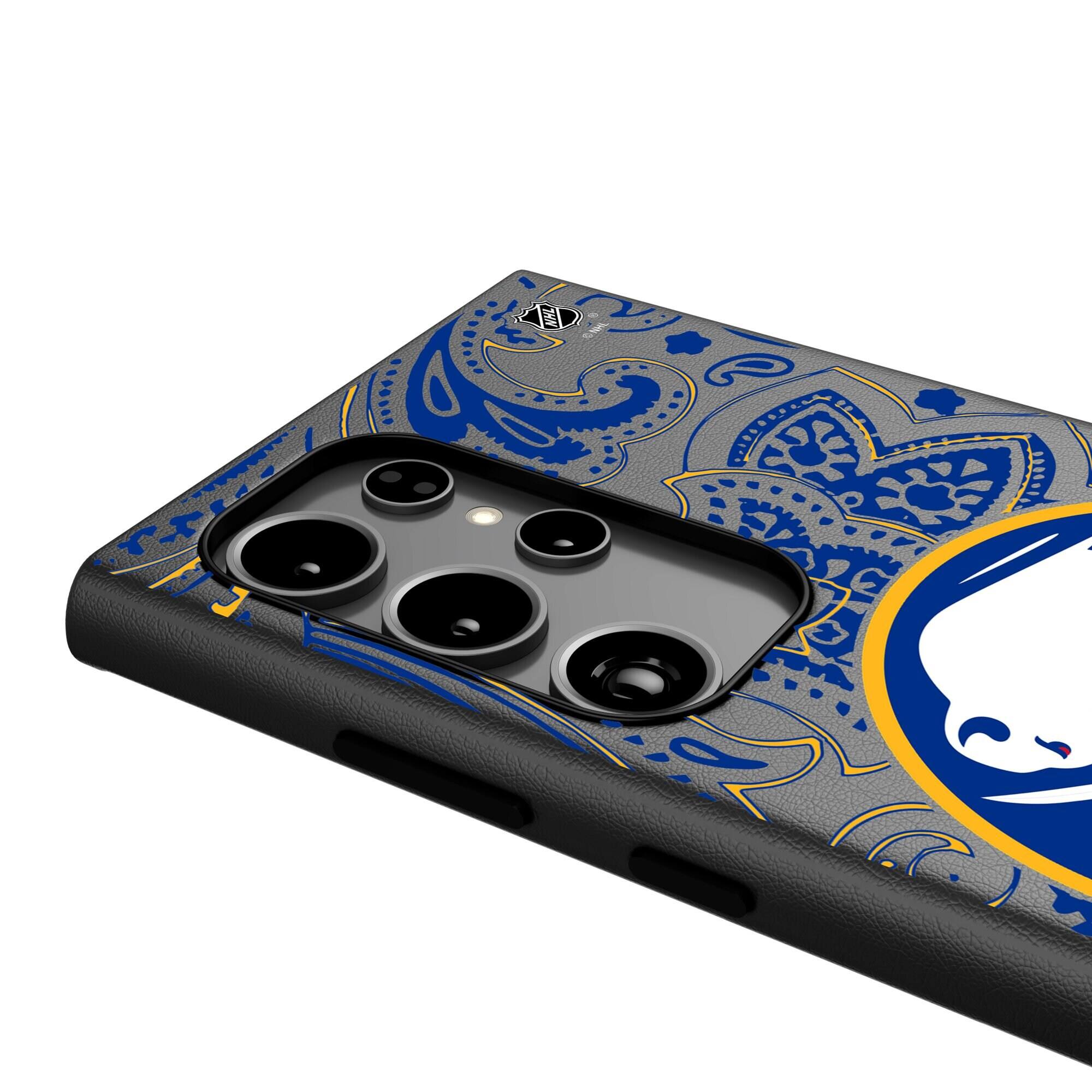 Keyscaper NHL Buffalo Sabres Paisley Galaxy Magnetic Bump Case S24 ...