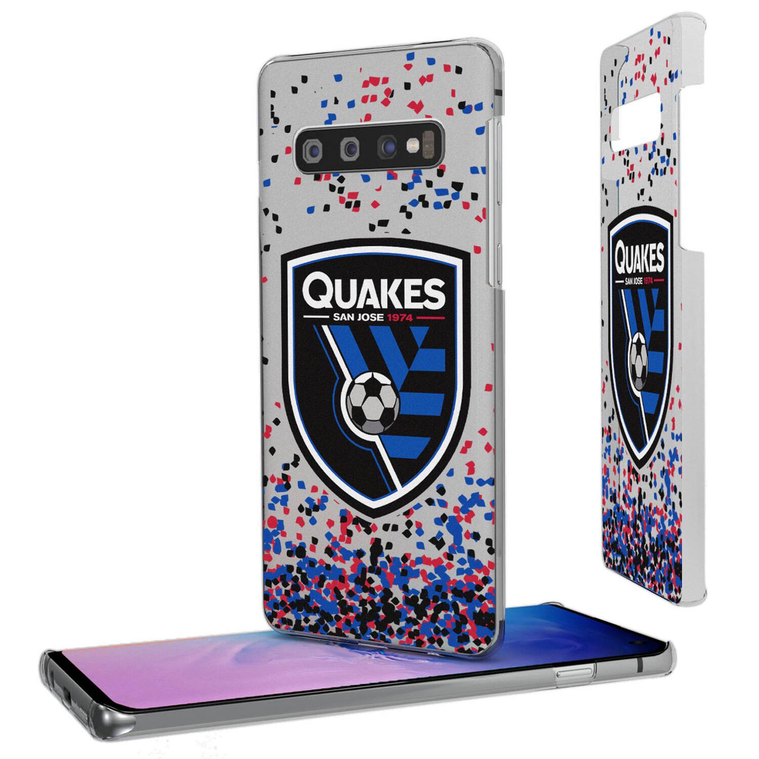 Keyscaper MLS San Jose Earthquakes Galaxy Confetti Clear Case S24 ...