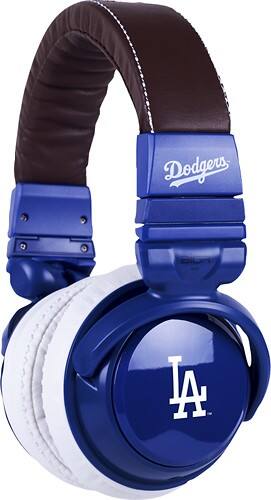 Best Buy: BiGR Audio Los Angeles Dodgers Over-the-Ear Headphones XLMLBLAD1