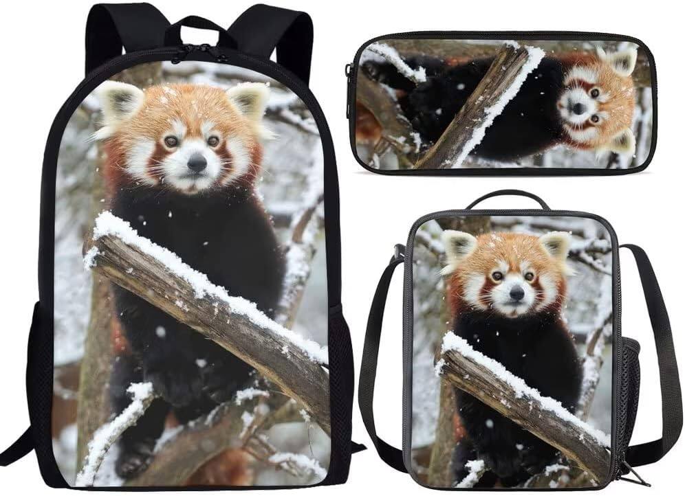 Live At Space - AmzPrint Kawaii Girls School Panda Lunchbox Middle ...