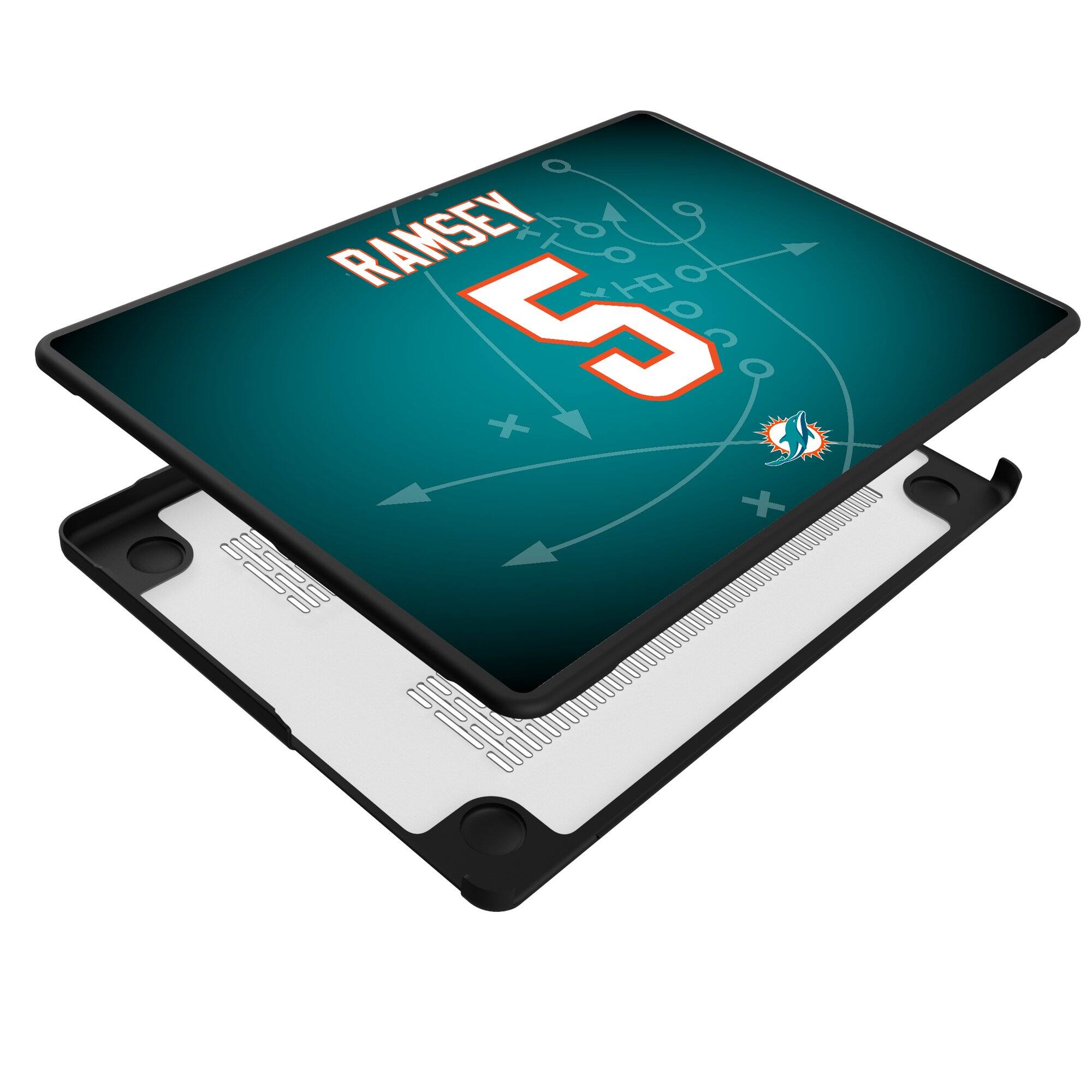 Keyscaper Jalen Ramsey Miami Dolphins MacBook Case Air 13 in Multicolor ...