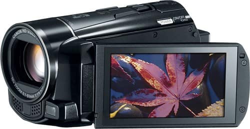 Canon VIXIA Digital Camcorder 3" Touchscreen LCD CMOS Full HD Black HF ...