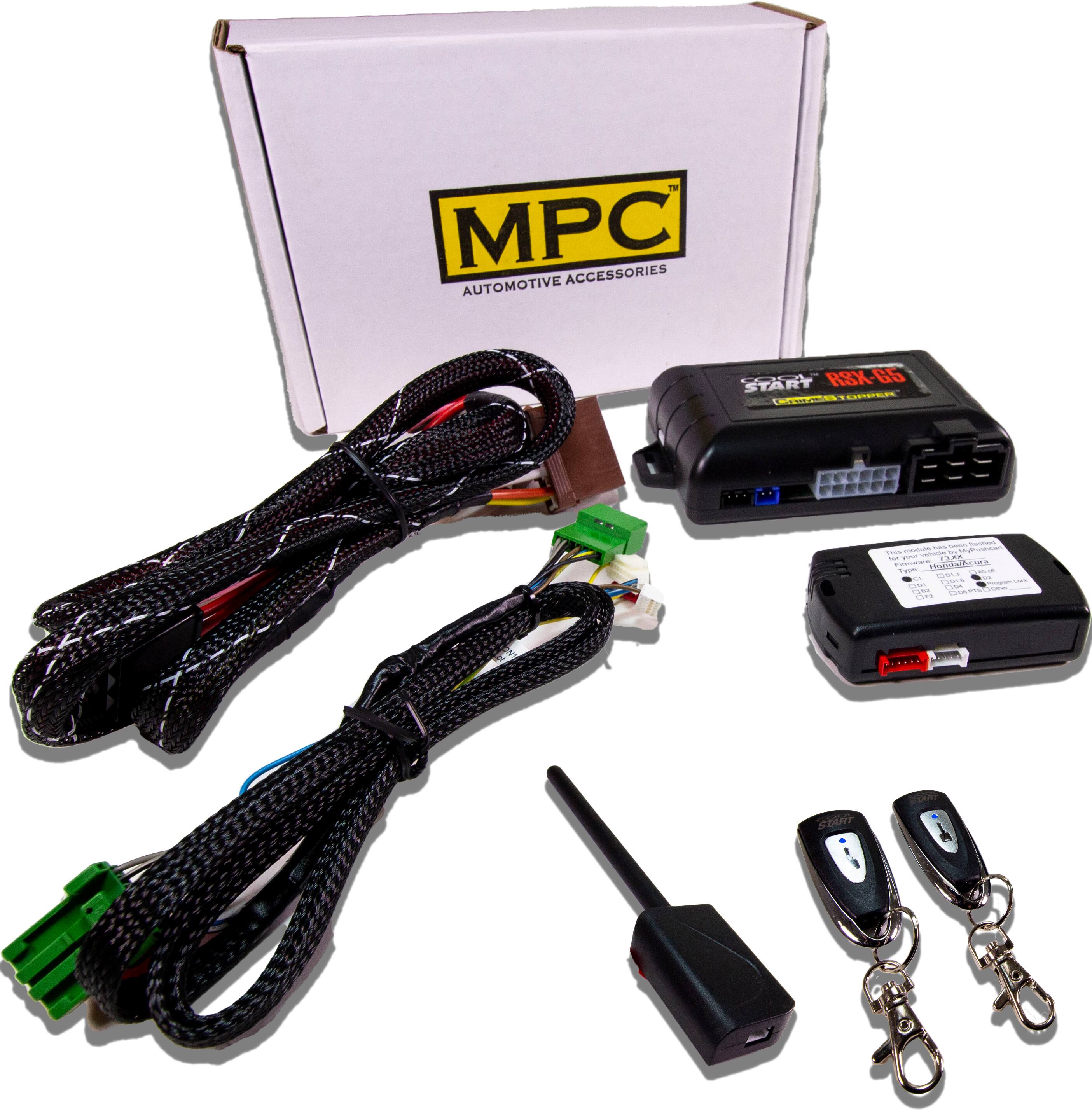 MPC Complete 1 Button Remote Start Kit For 2010 2014 Honda Insight ...