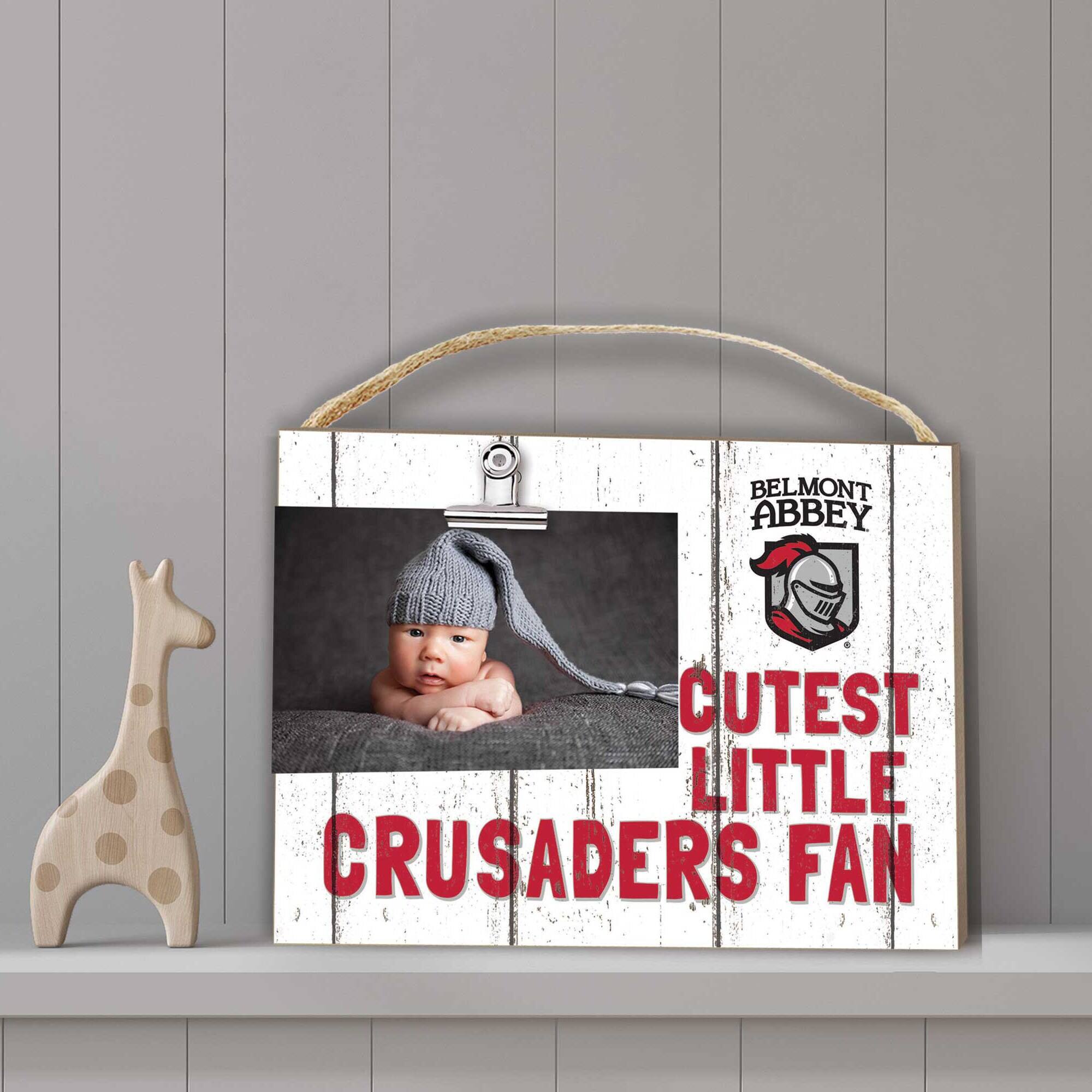 Jardine Belmont Abbey Crusaders 8'' x 10'' Cutest Little Weathered Logo ...