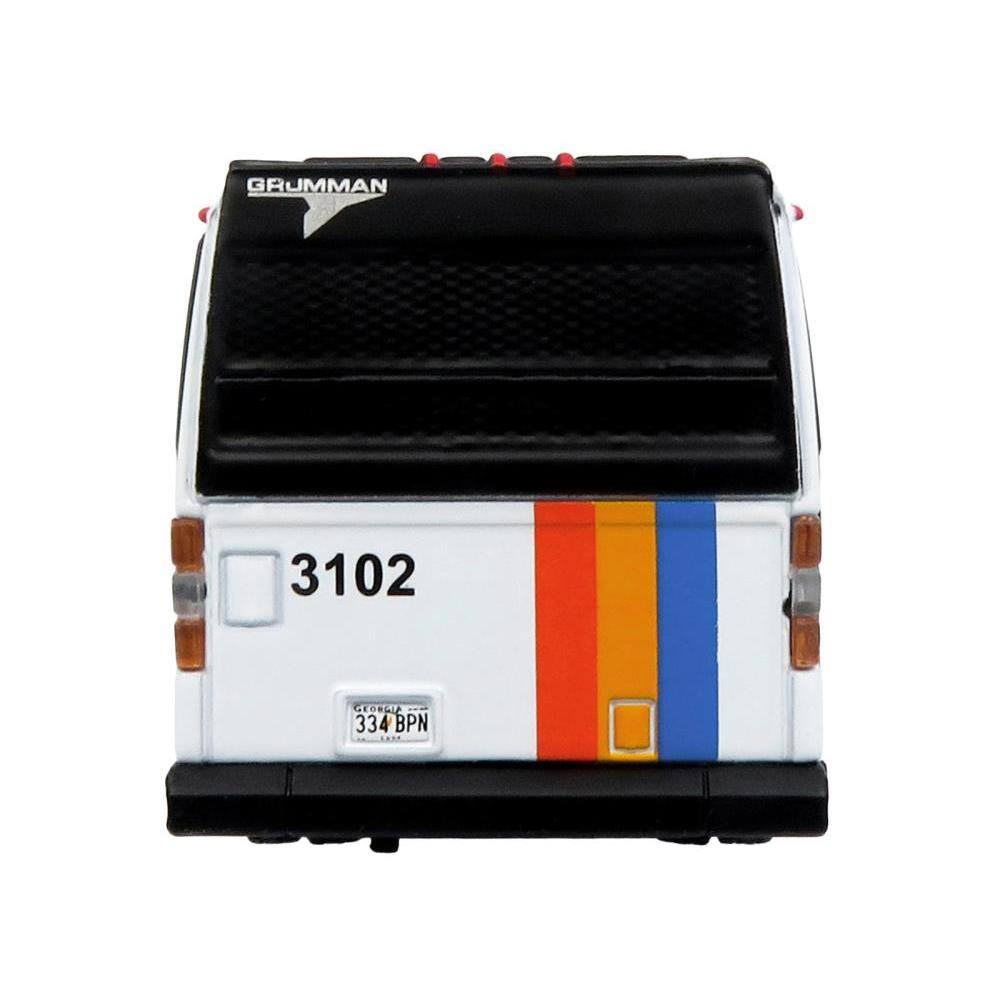 Iconic Replicas 1980 Grumman 870 Transit Bus “MARTA Atlanta” White with ...