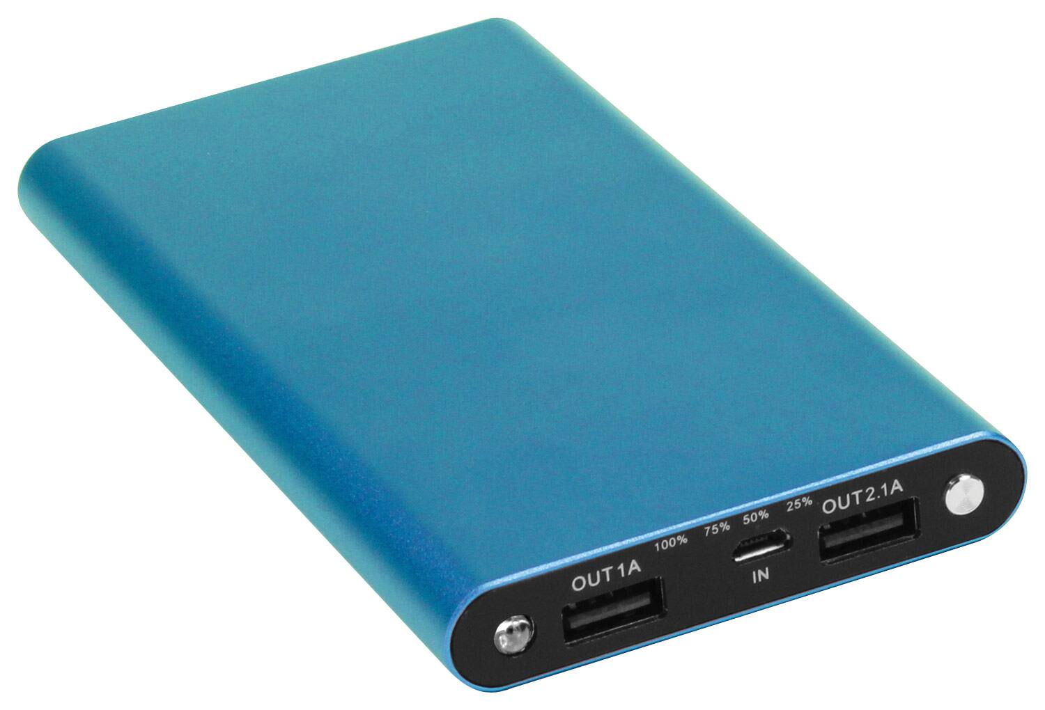 ChargeIt Slimline Portable Charger Turquoise 70384 - Best Buy