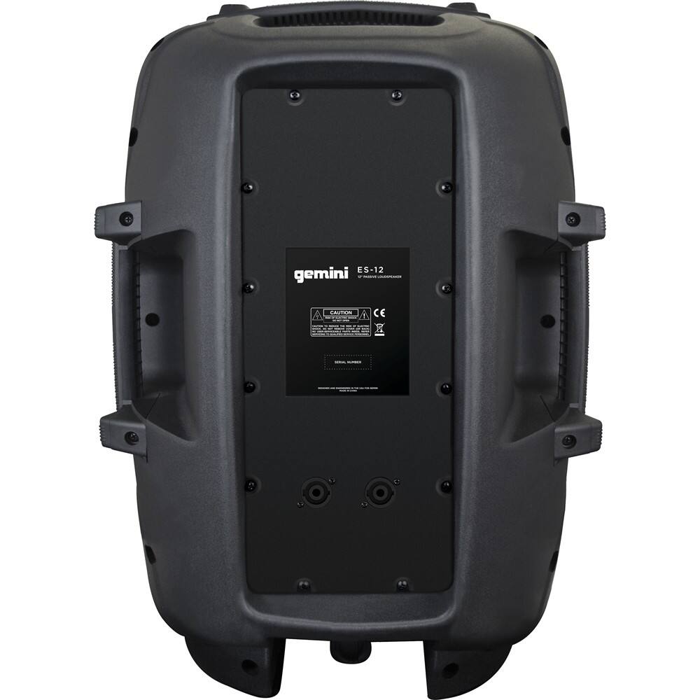 Best Buy: Gemini ES-12 12 inch Passive Loudspeaker Black ES-12