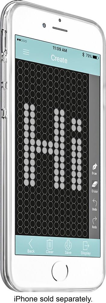 Best Buy: NORTH LED Case for Apple® iPhone® 6 and 6s Silver 813125025588