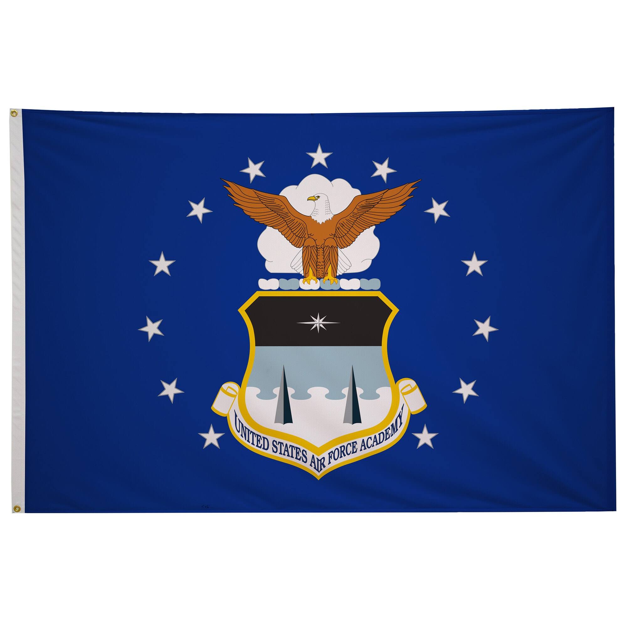 Victory Corps Air Force Falcons 5' x 8' Team Seal Flag Multicolor ...