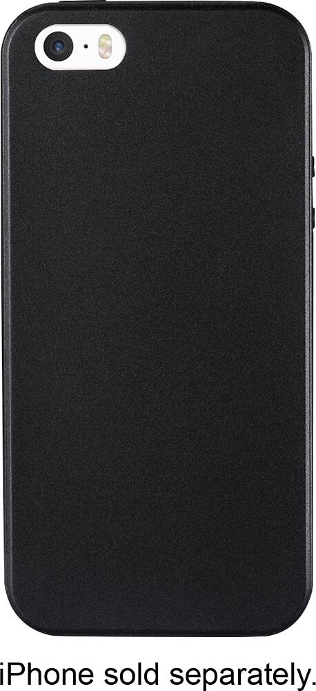 Best Buy: Insignia™ Hard Shell for Apple iPhone SE, 5s and 5 Black NS ...