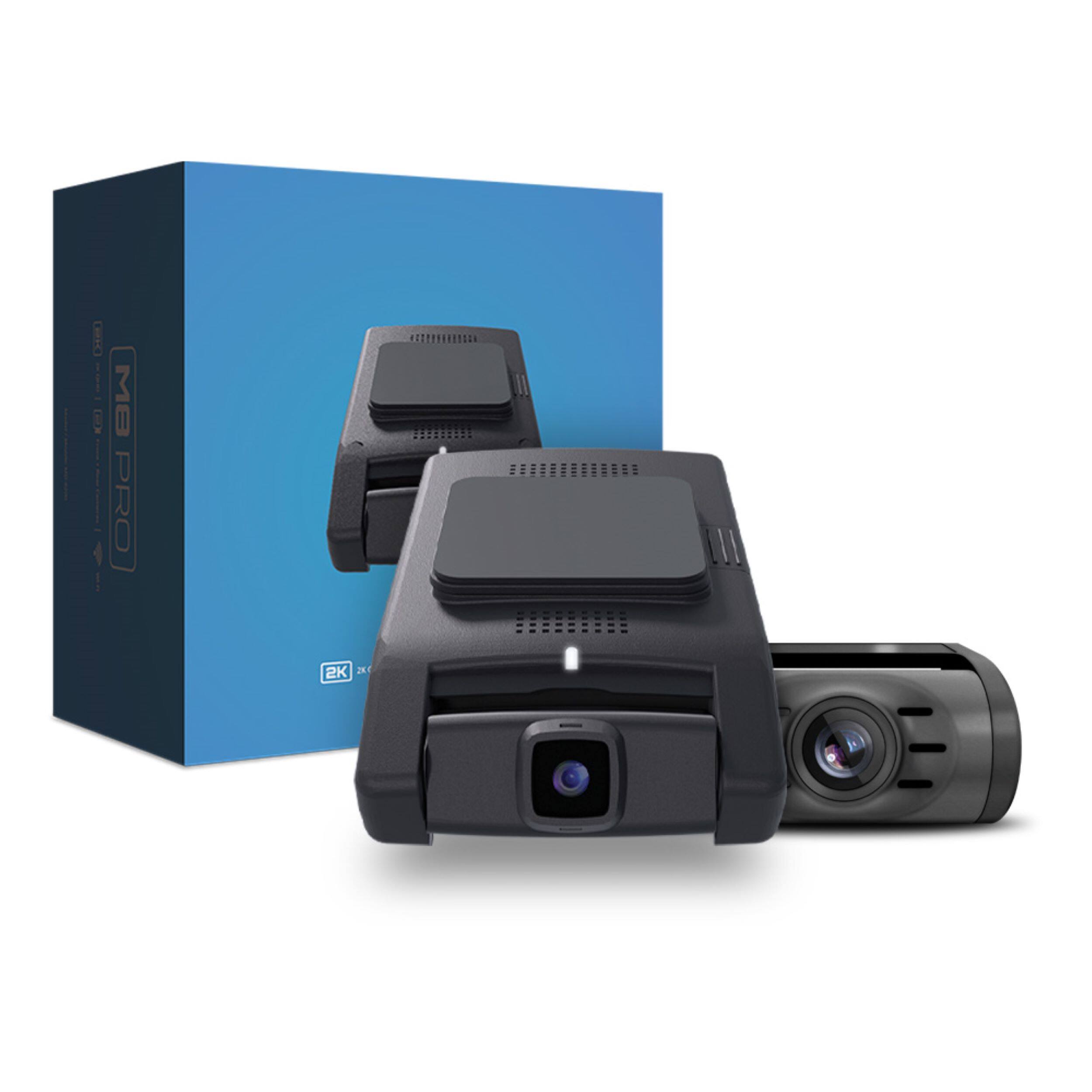 Momento 2K UHD M8 Pro Dash Camera System (Front and Rear Camera) Black ...