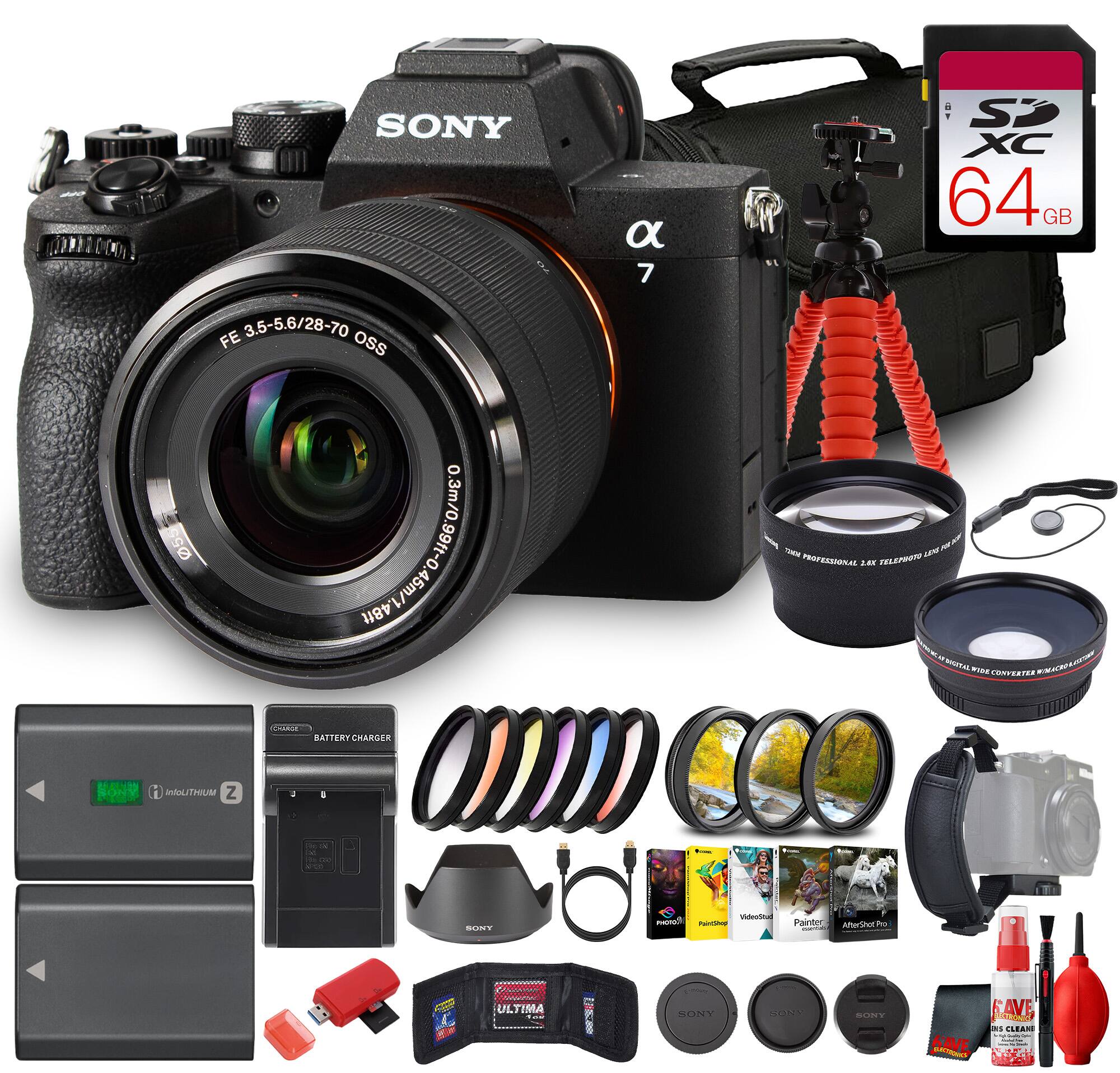 Sony Alpha A7 V Mirrorless Camera with 28 70mm Lens Hybrid System ...