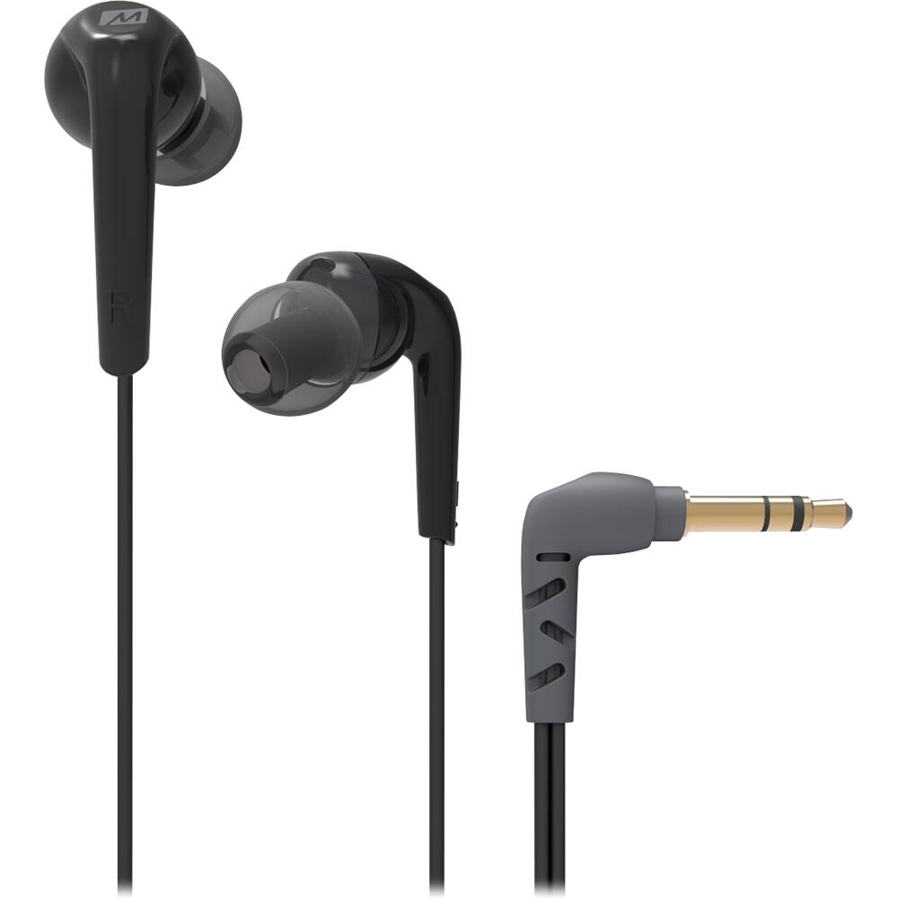 MEE audio RX18 Comfort Fit Earbud Headphones Black EP-RX18-BK-MEE ...