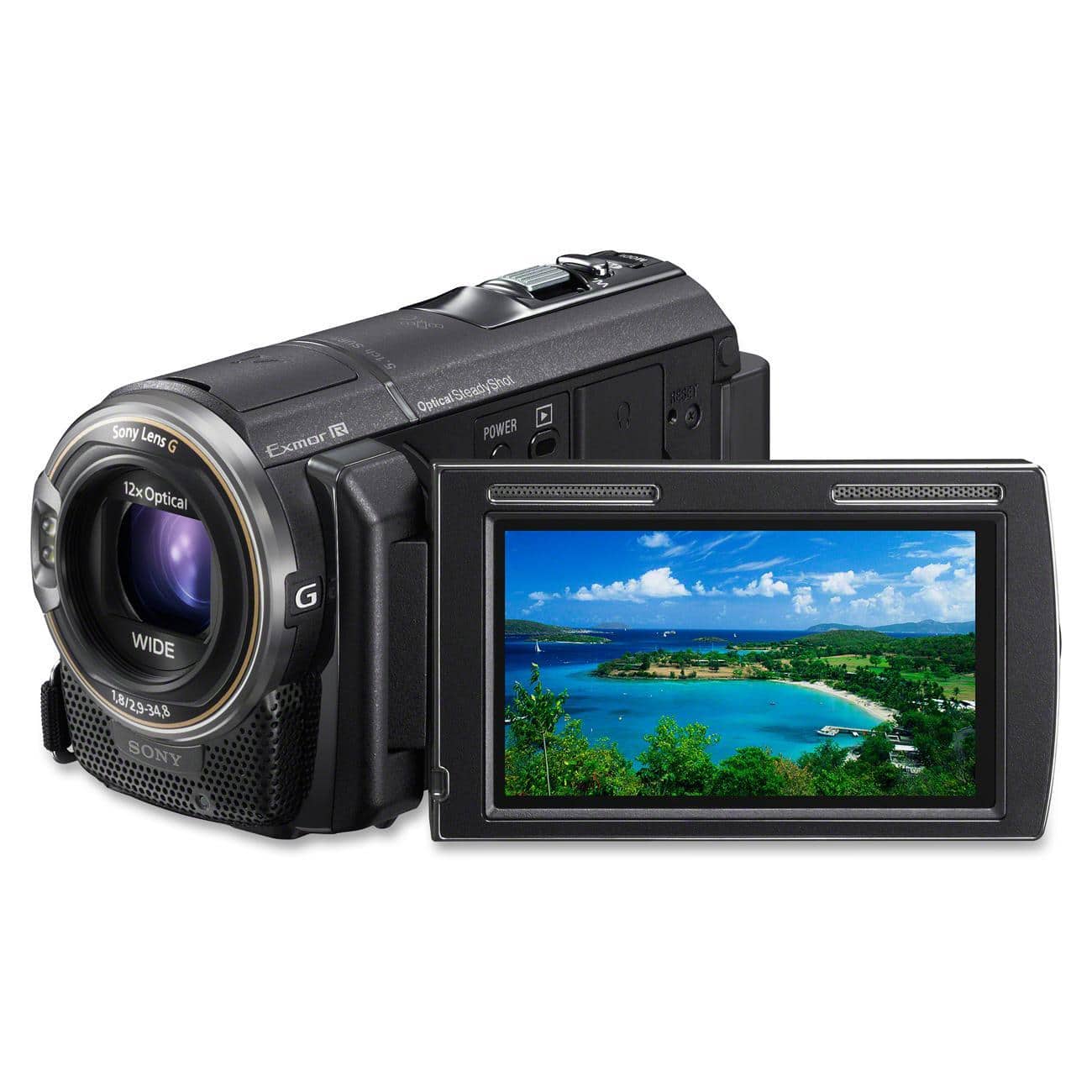 Best Buy: Sony Handycam Digital Camcorder 3" Touchscreen LCD CMOS Full ...