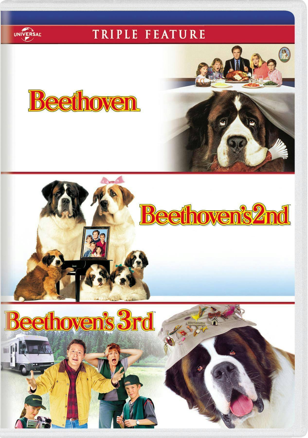 Beethoven/Beethoven's 2nd/Beethoven's 3rd (DVD Triple Feature) [DVD] [Standard] - Best Buy