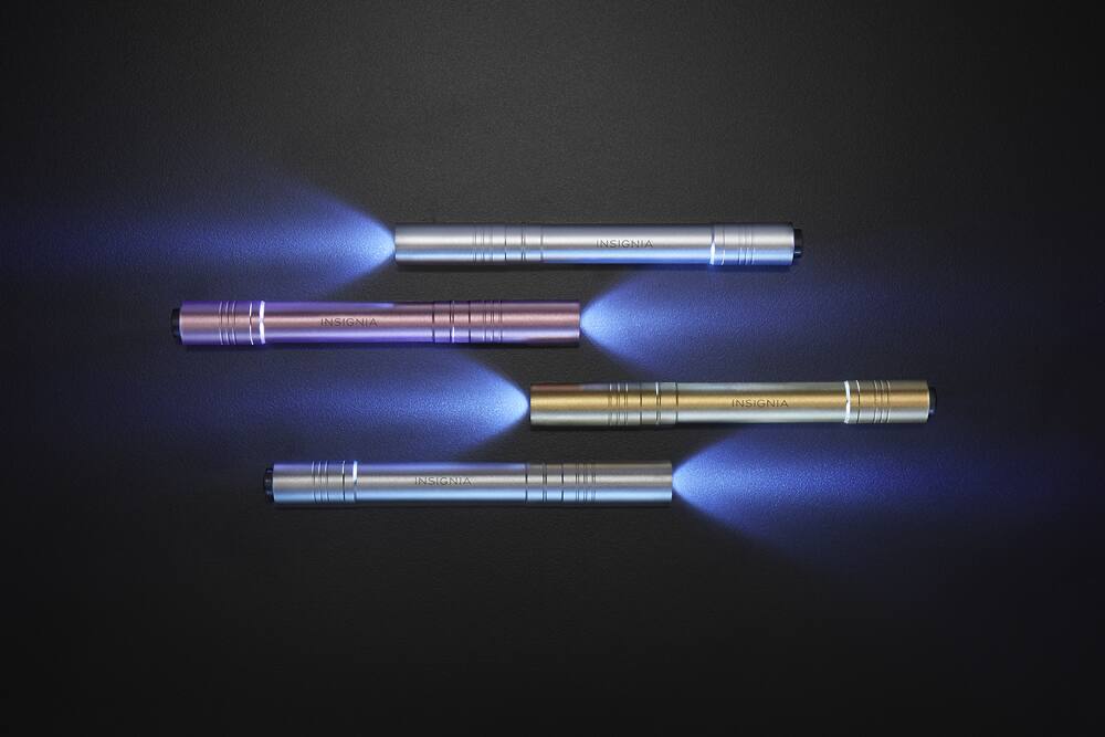 Best Buy: Insignia™ LED Penlight (4-Pack) NS-CFLPL-4