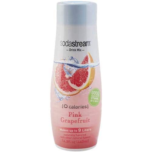 SodaStream Pink Grapefruit Zero Calorie Flavor Sodamix - 440ml – BrickSeek