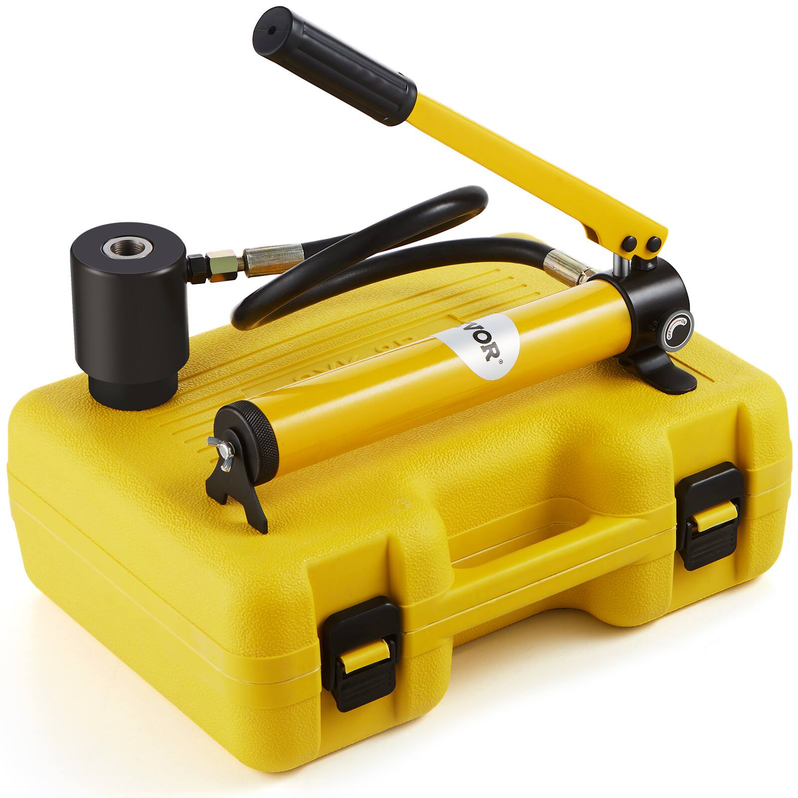 VEVOR Ton Hydraulic Knockout Punch Kit, 1/2" to 2" Conduit Hole Cutter ...