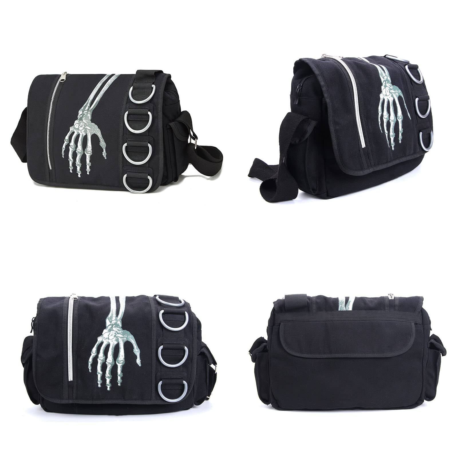 Skar Audio Goth Y2k Emo Messenger Bag Grunge Street Hipster Backpack ...
