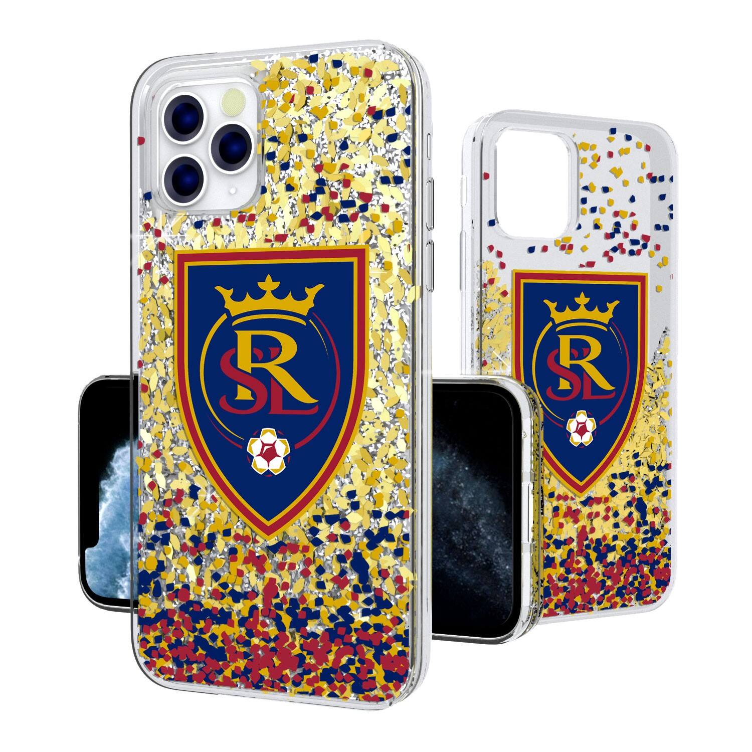 Keyscaper MLS Real Salt Lake iPhone Confetti Glitter Design Case 14 ...