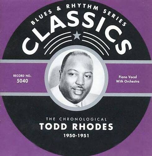 Todd Rhodes 1950 51 COMPACT DISCS [CD] - Best Buy