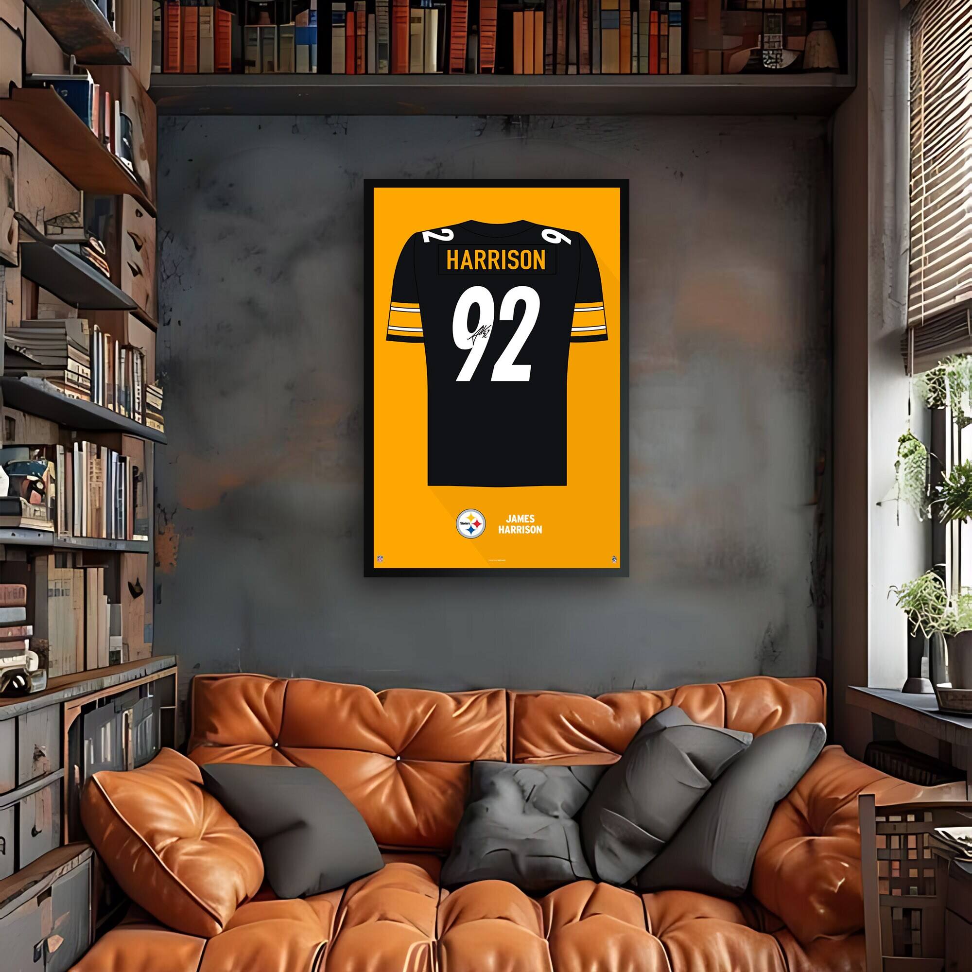 Sporticulture James Harrison Pittsburgh Steelers Framed 14" x 20 ...