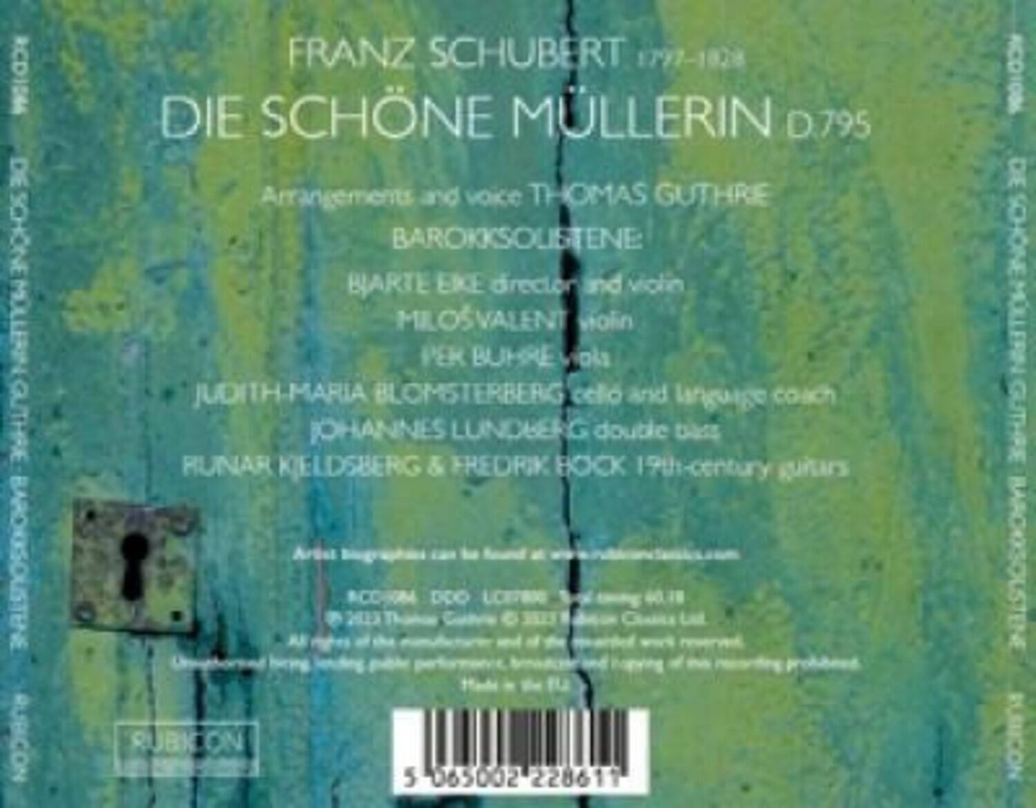 Thomas Guthrie Schubert: Die Schone Mullerin COMPACT DISCS [CD] - Best Buy