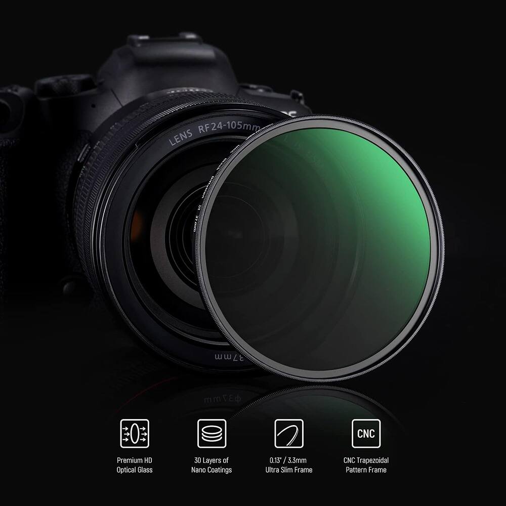 Schertz 37mm Black Diffusion 1/4 Filter – Ultra Slim, 30 Layer Nano ...