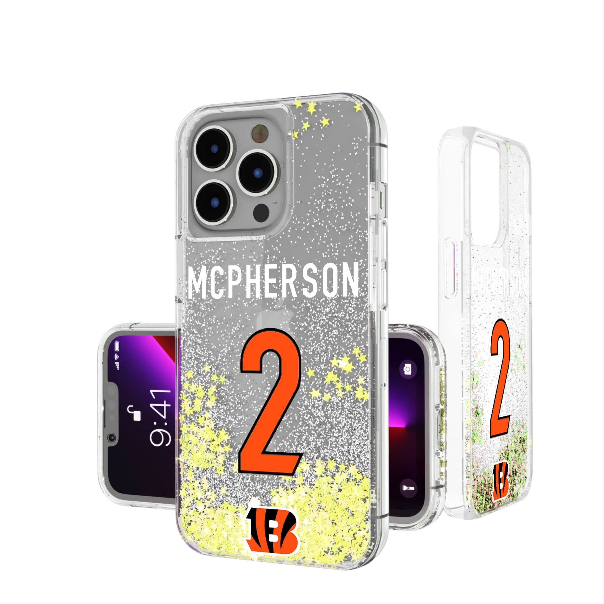 Keyscaper NFL Evan McPherson Cincinnati Bengals iPhone Glitter Phone ...
