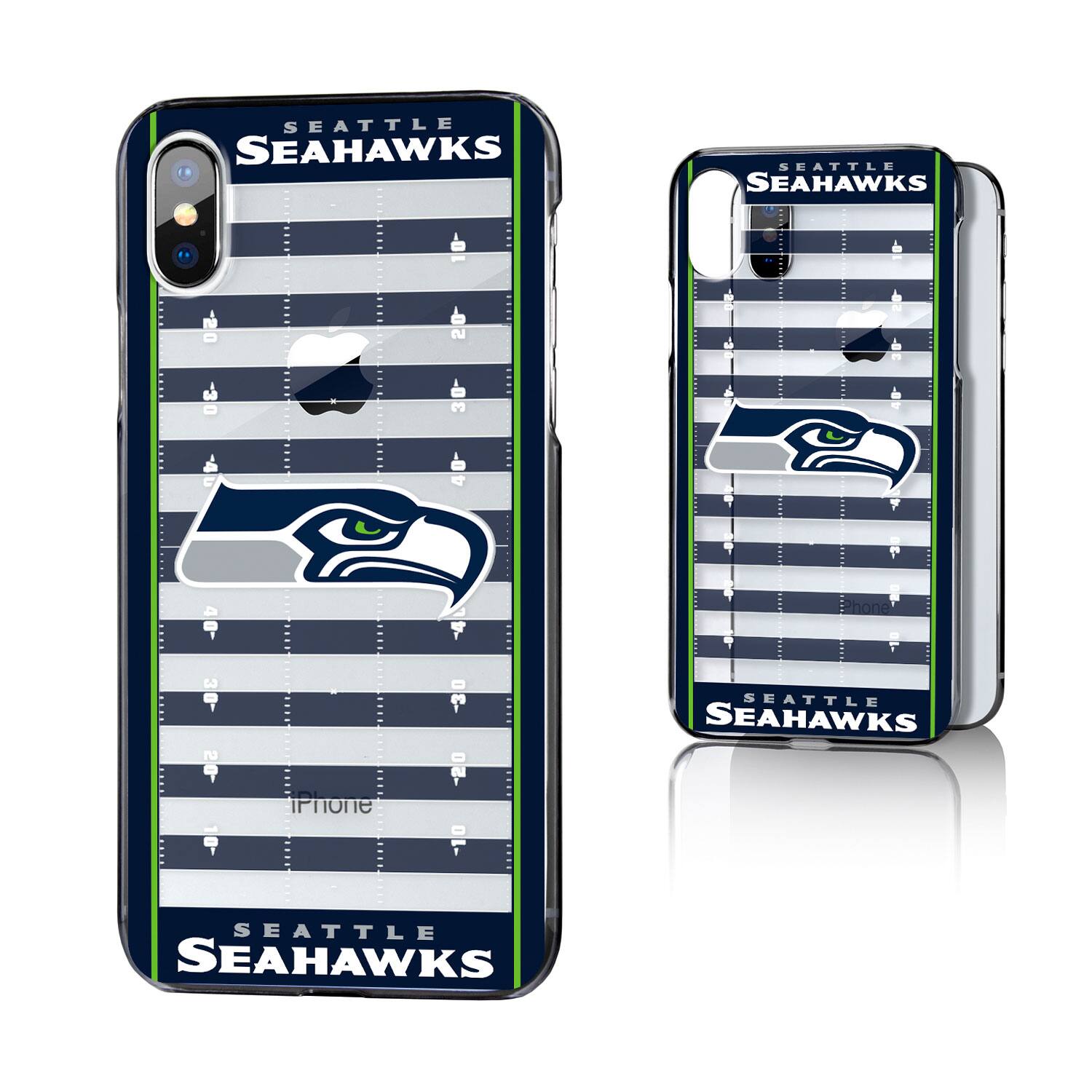 Keyscaper NFL Seattle Seahawks iPhone Clear Field Design Case 14 Pro ...