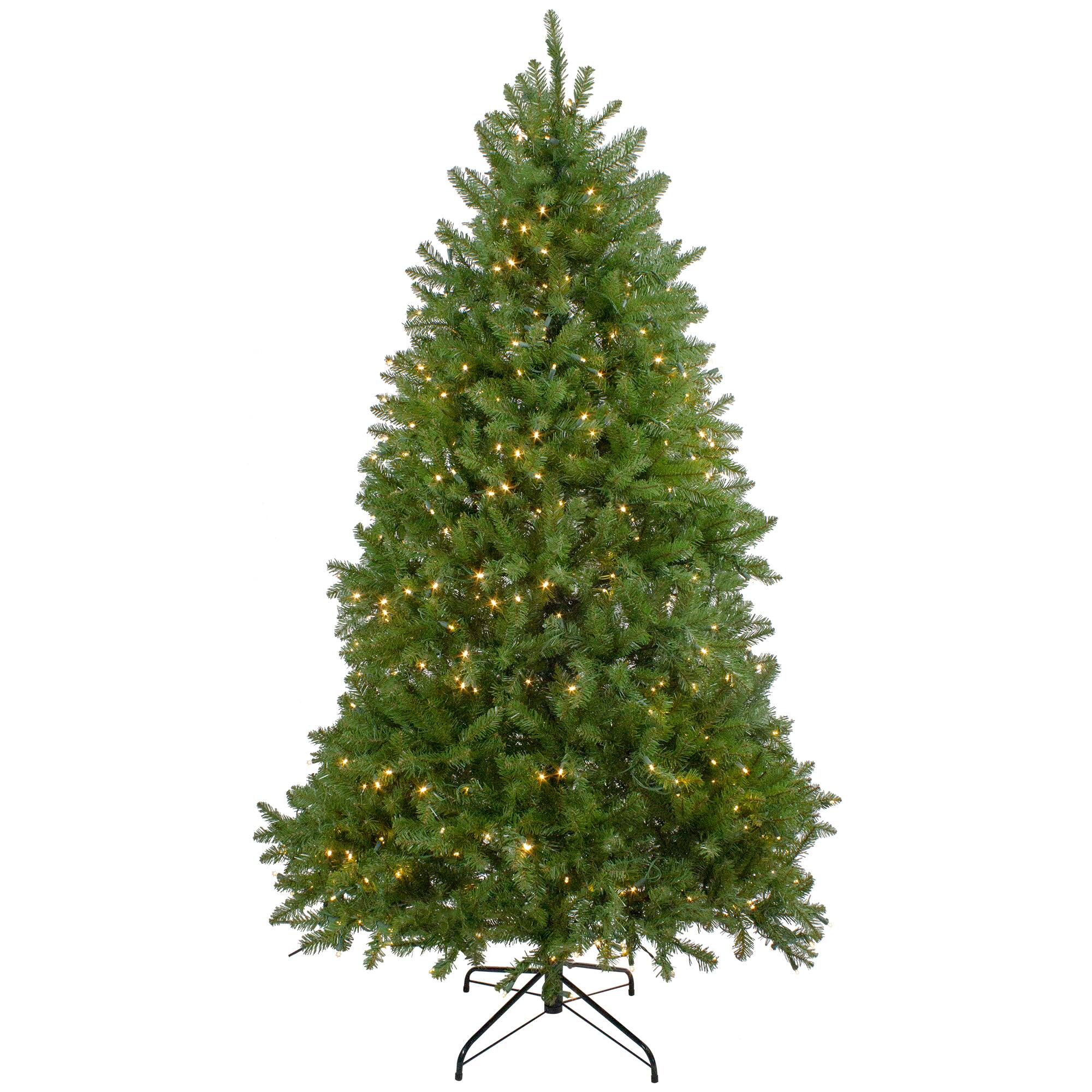 Northlight - 9' Pre-Lit Medium Northern Pine Artificial - Clear LED ...