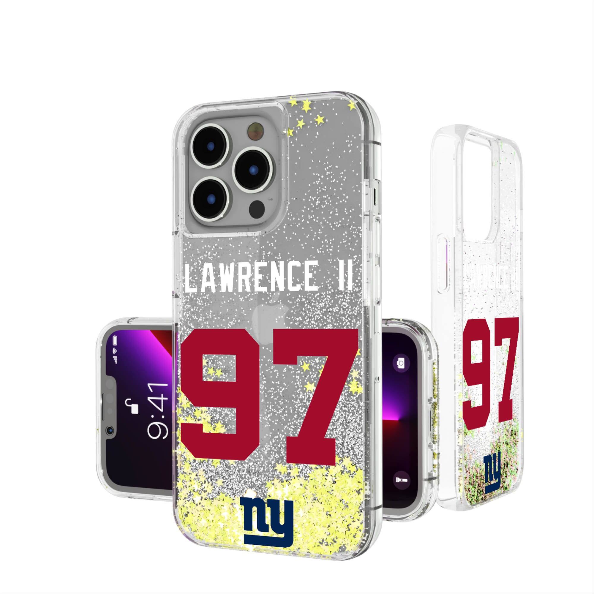 Keyscaper NFL Dexter Lawrence II New York Giants iPhone Glitter Phone ...