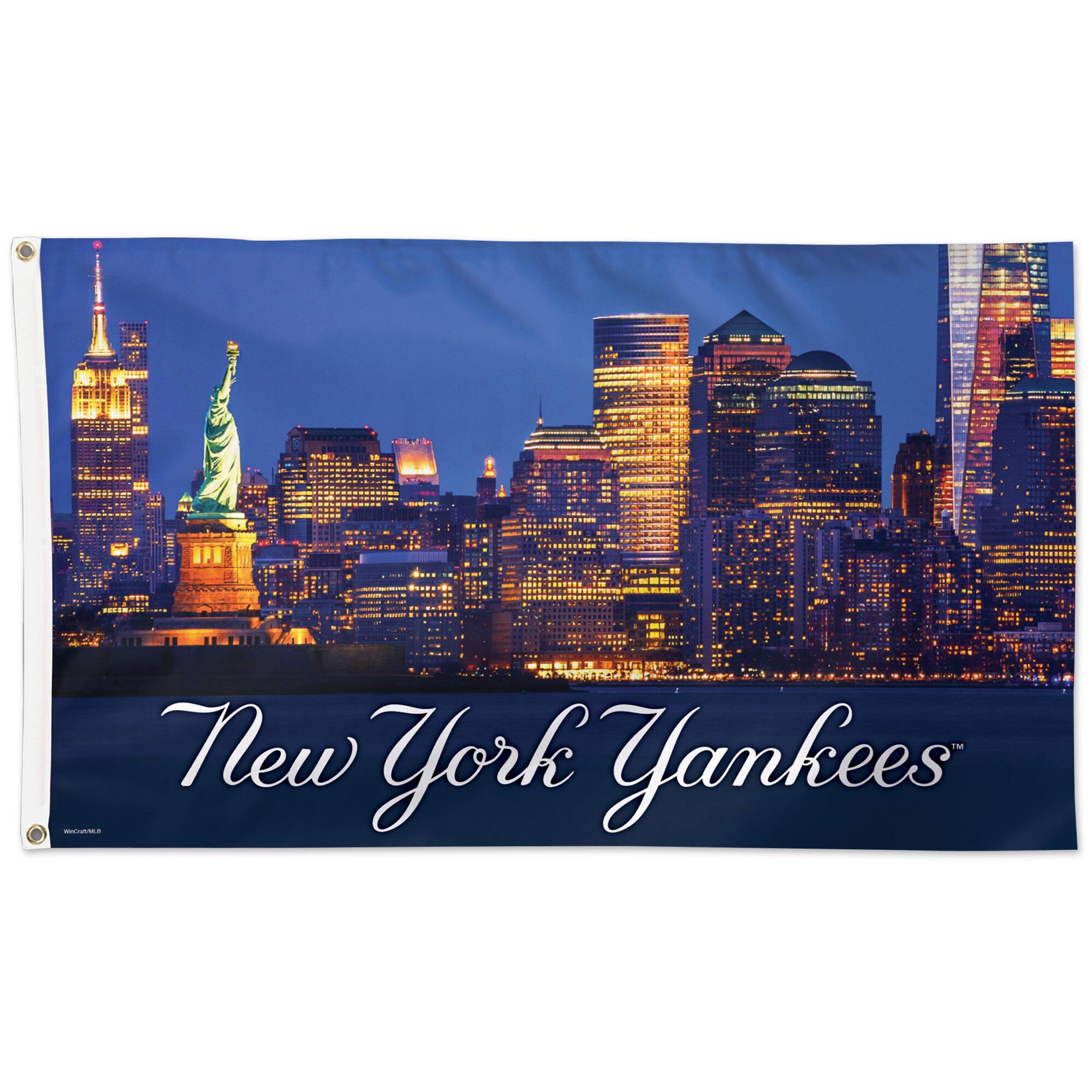 WinCraft New York Yankees 3' x 5' Skyline One Sided Flag Multicolor ...