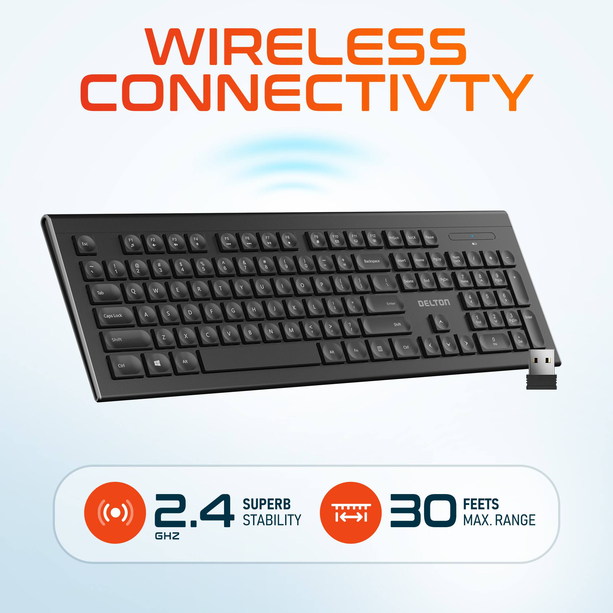 Delton 90X Work Anywhere Bundle: Keyboard, Mouse, Webcam, Headset ...