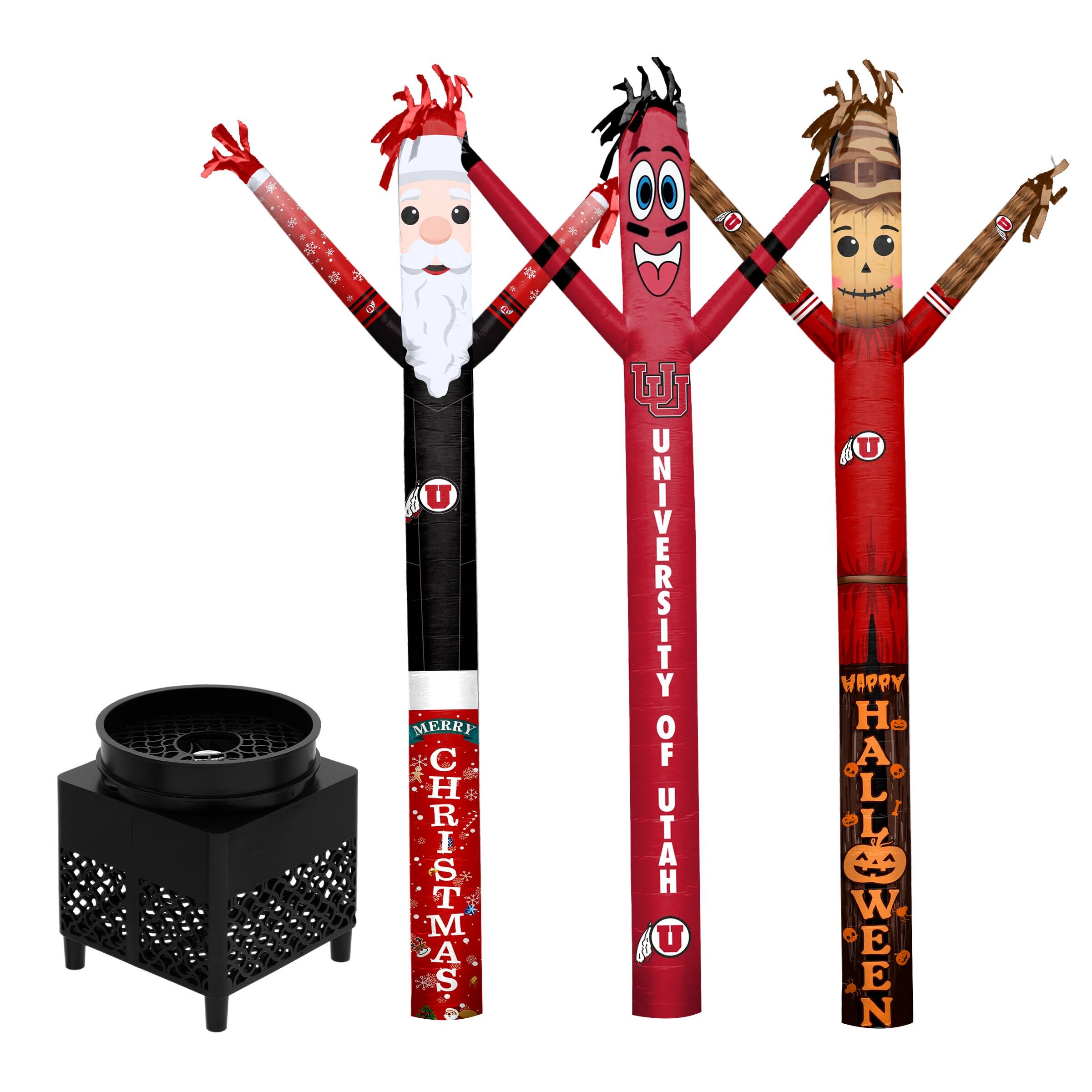 Sporticulture Utah Utes Inflatable Crazy Sports Fan Bundle Set ...