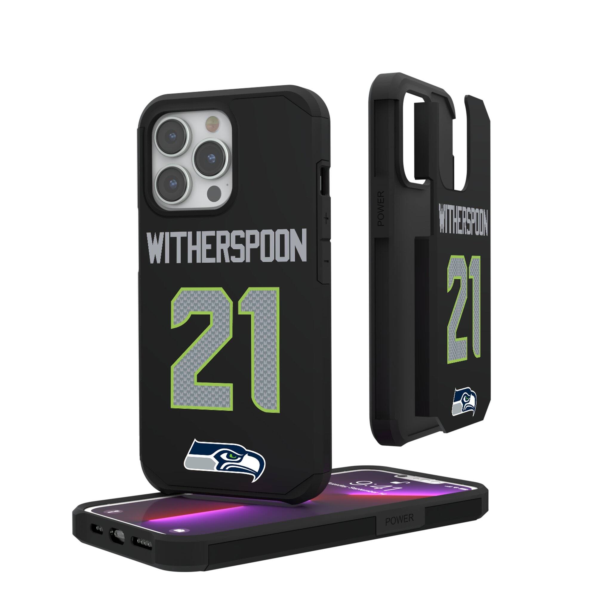 Keyscaper NFL Devon Witherspoon Seattle Seahawks iPhone Rugged Case 14 ...