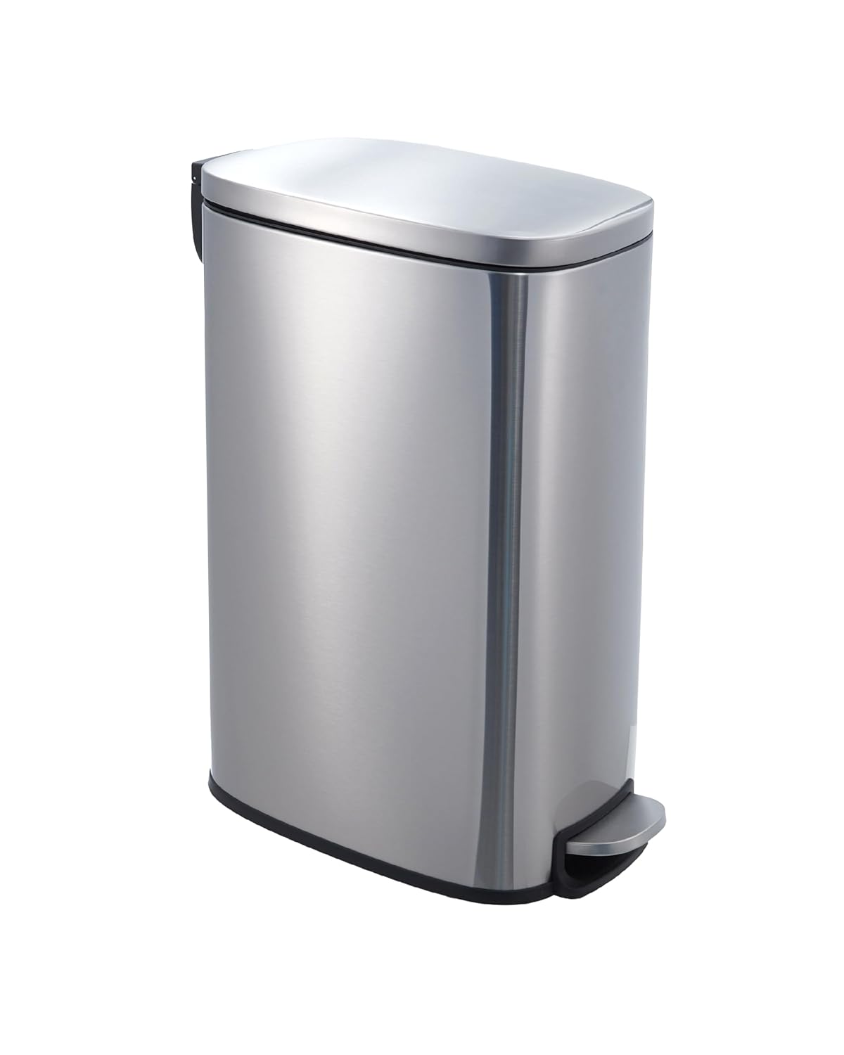 Qeetex 13 Gallon Stainless Steel Indoor Recycling Bin – Removable Inner ...