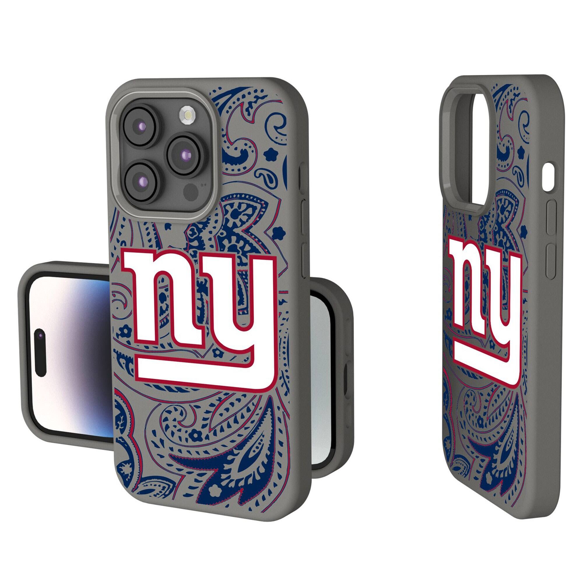 Keyscaper NFL New York Giants Paisley iPhone Soft Touch Case 15 Pro ...